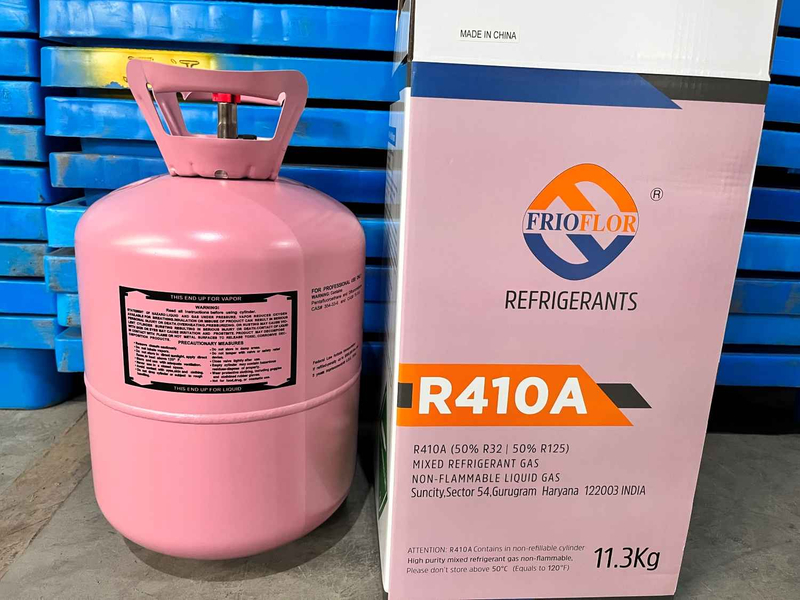 FRIOFLOR Brand Refrigerant Gas Manufacturer, R134a, R410a Gas Supplier