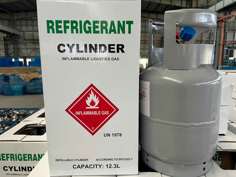 R32 Gas Production | 650g Canister Package | Refrigerant Factory in ...